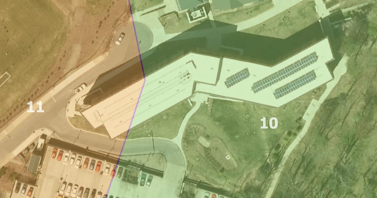 Two UNC Asheville Dorms Bisected by Gerrymandered District Lines